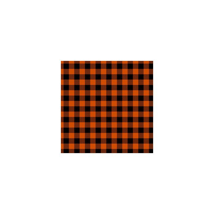 orange gingham pattern