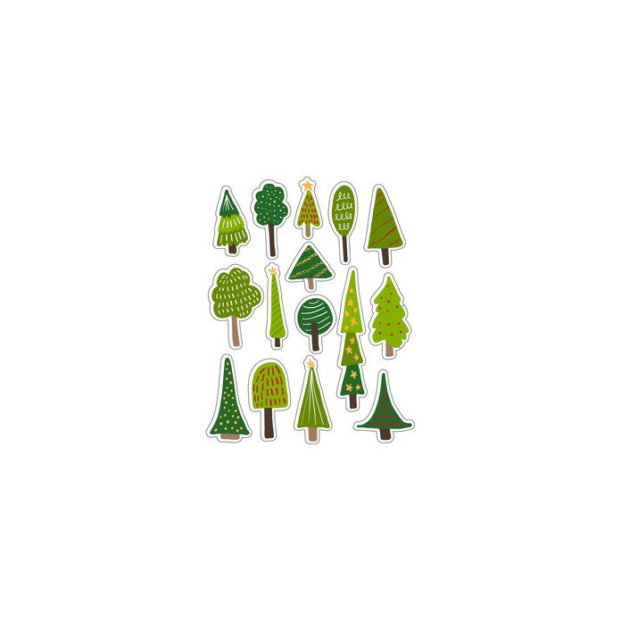 ml christmas trees stickers
