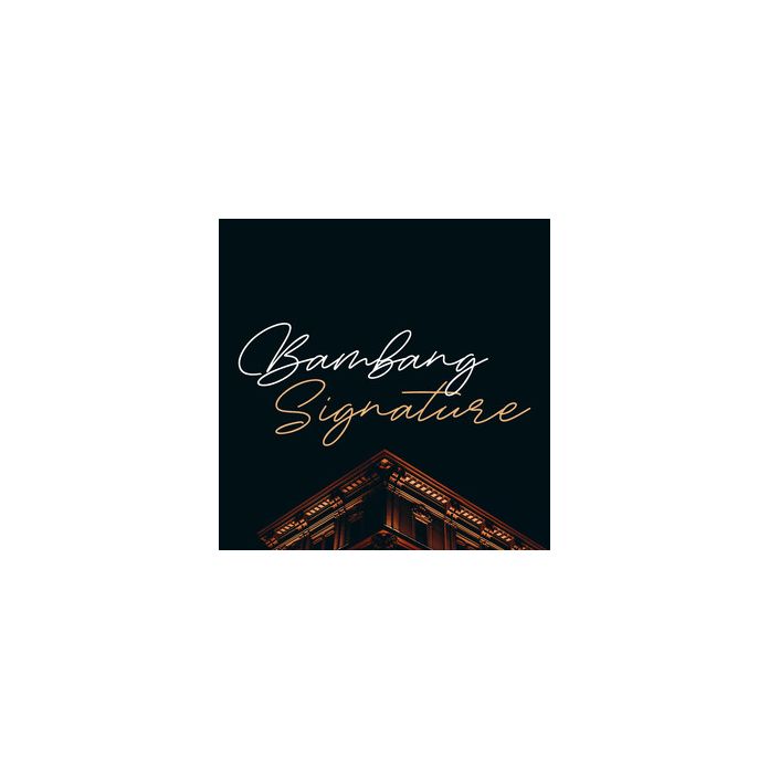 bambang signature