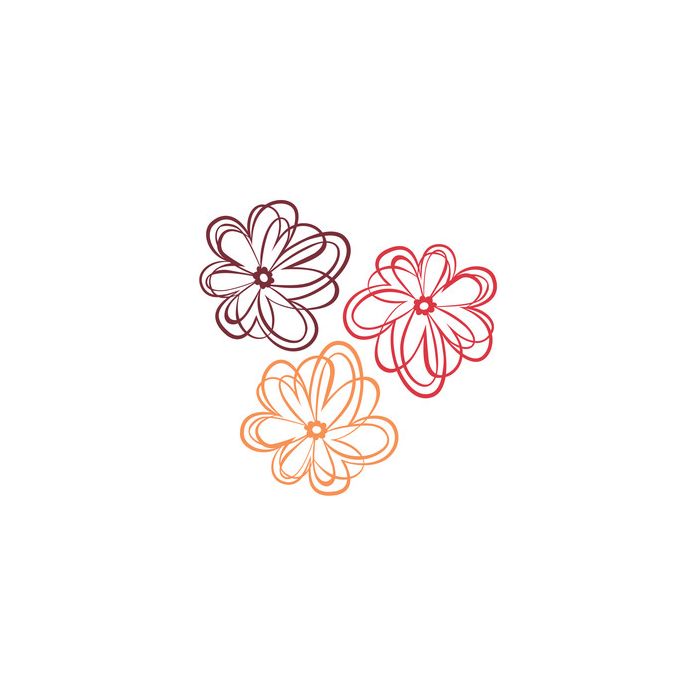 vinyl flowers
