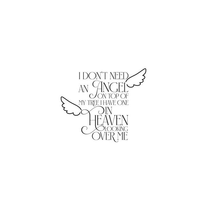 i don't need an angel quote