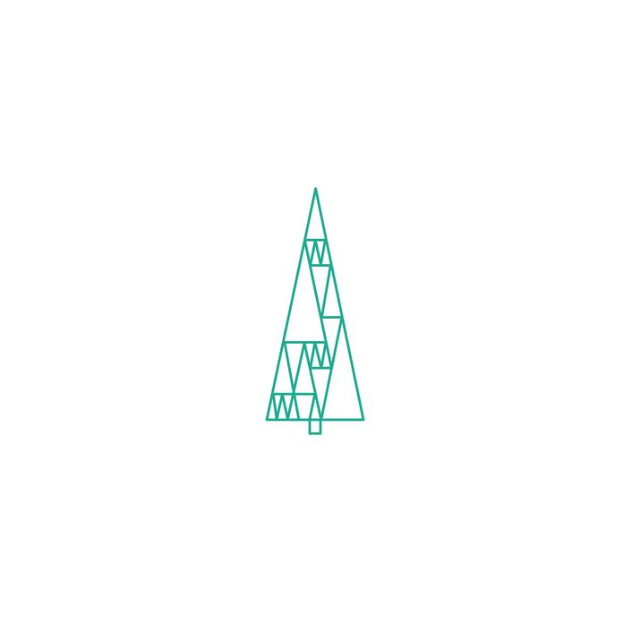christmas tree triangles