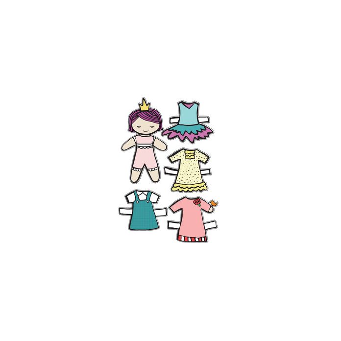 princess sarah paper doll set