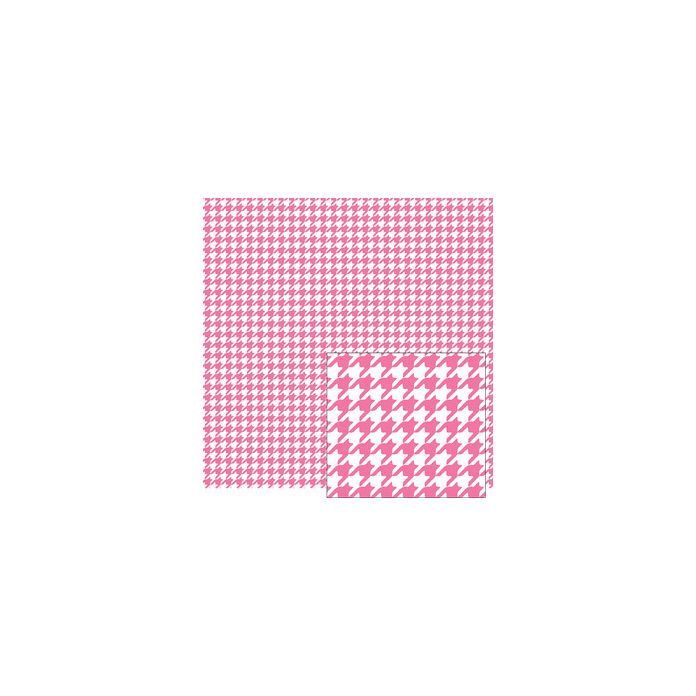 pink and white houndstooth pattern