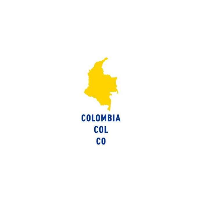 colombia country outline