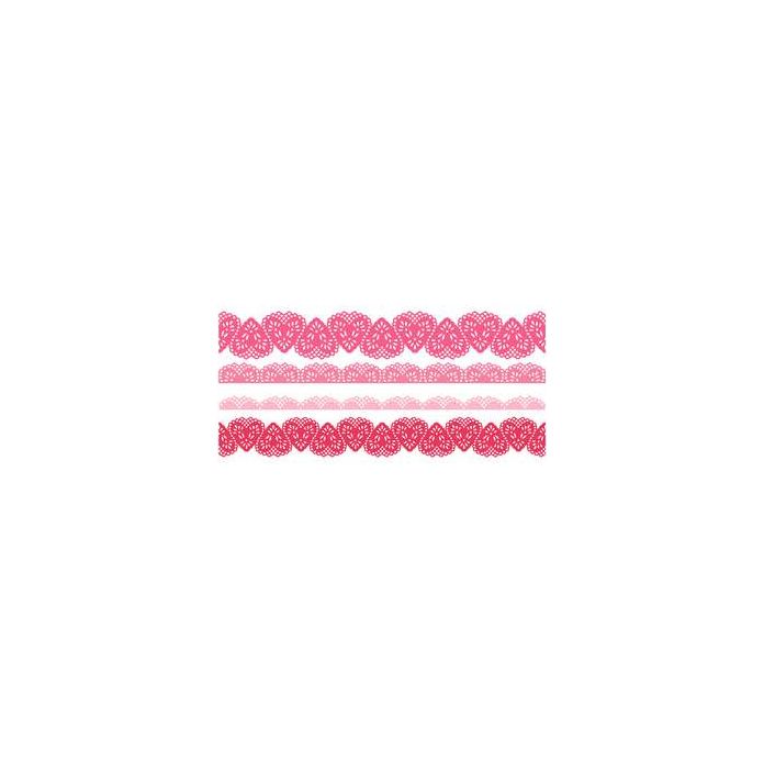 heart lace borders