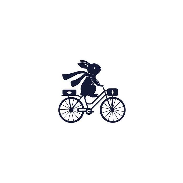 bunny and bike
