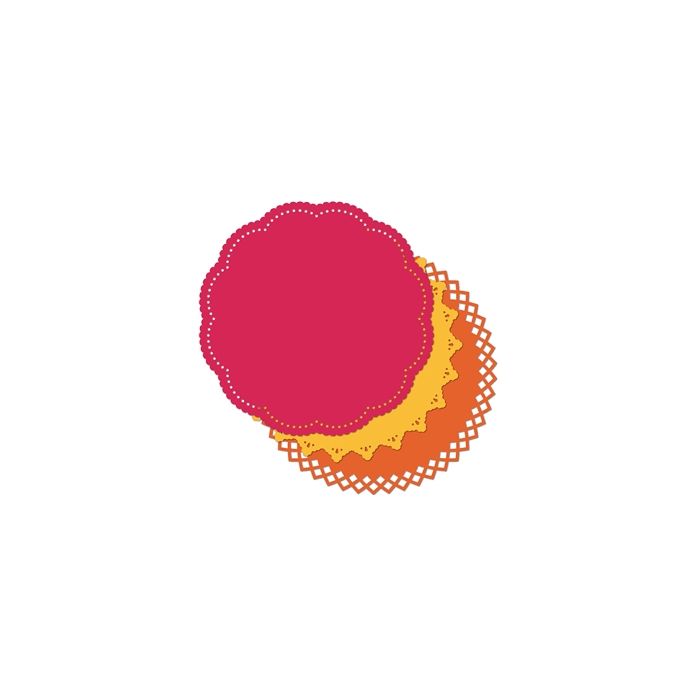 12x12 circle background shapes|31911