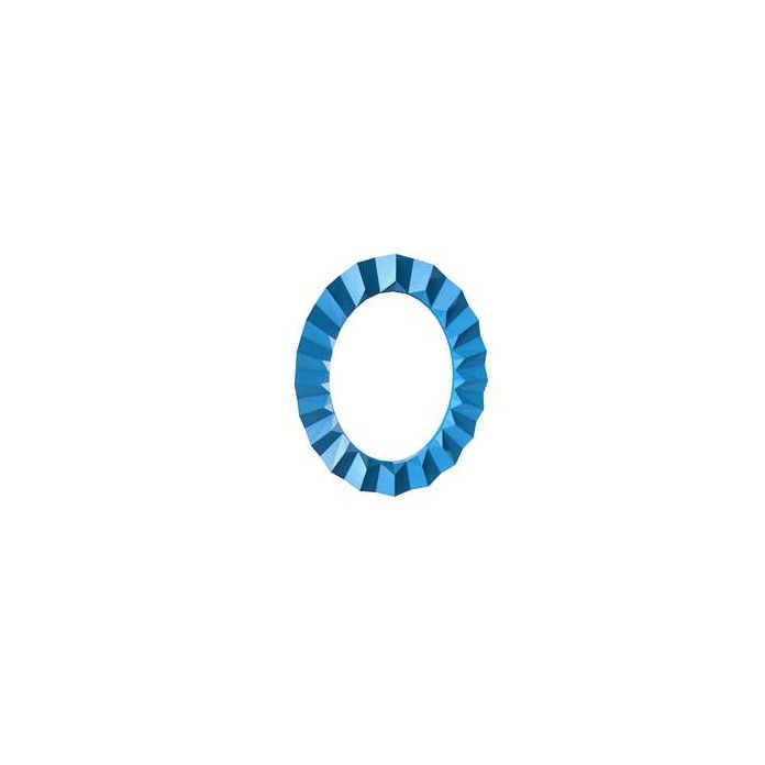 lowpoly oval frame trim