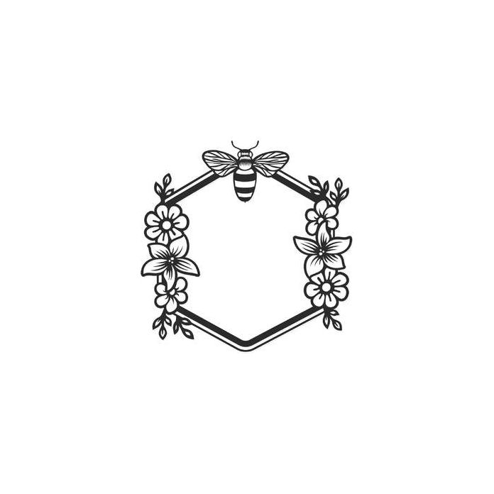 honey bee garden frame