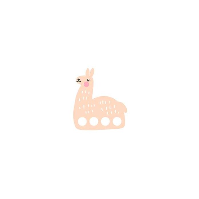 llama finger puppet