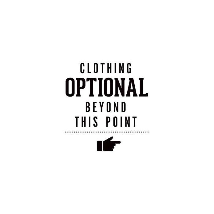 clothing optional
