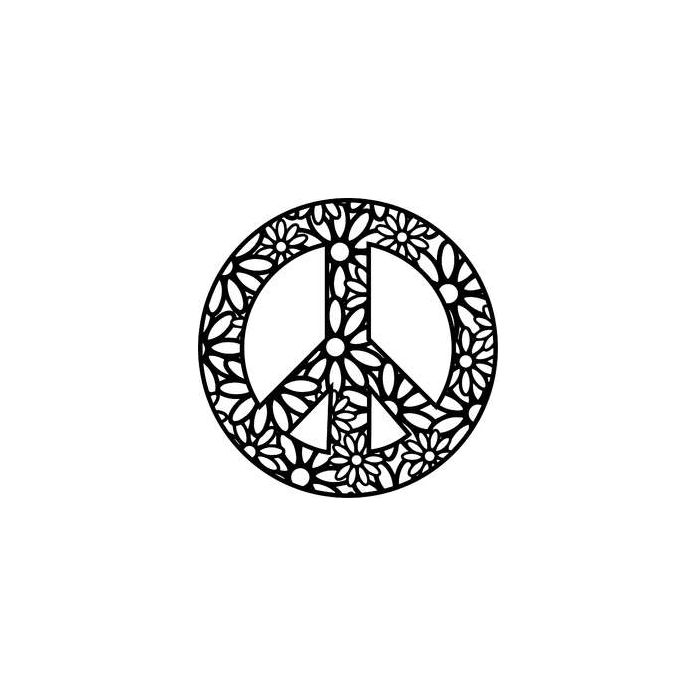daisy peace sign