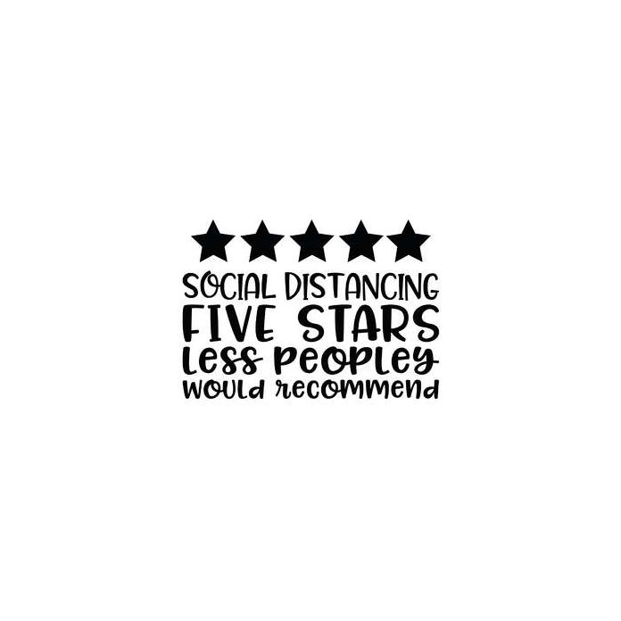 social distancing five star review