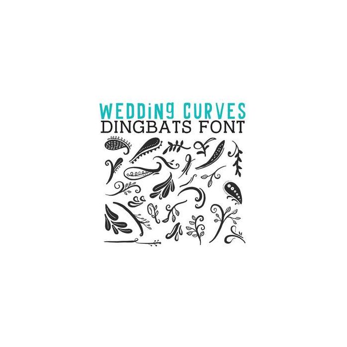 cg wedding curves dingbats