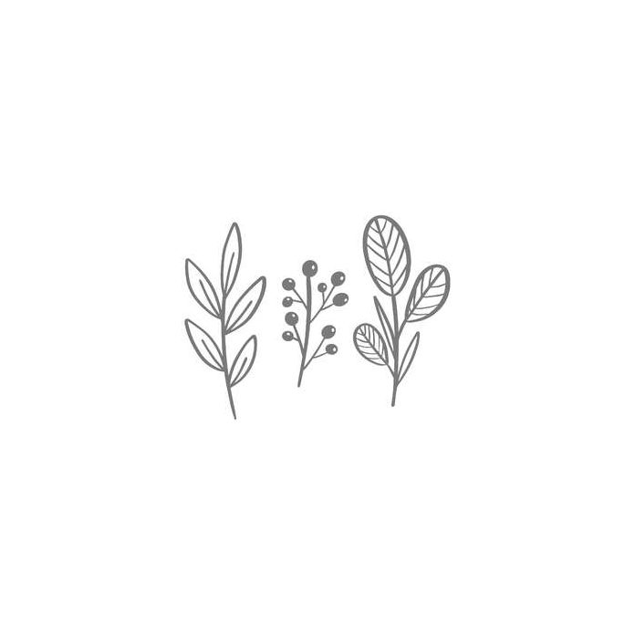 leaf sprig set