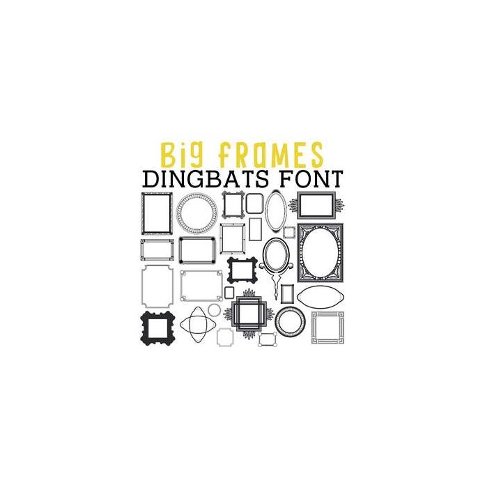 cg big frames dingbats