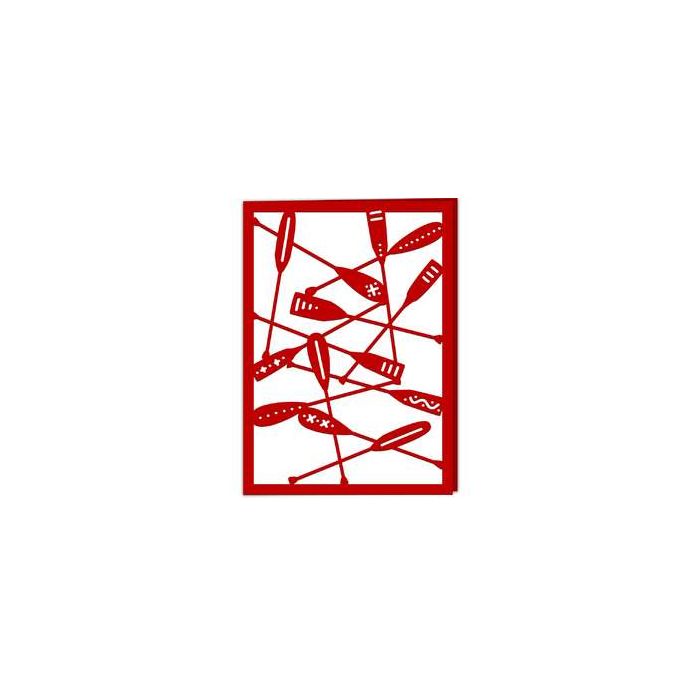 canoe paddle card