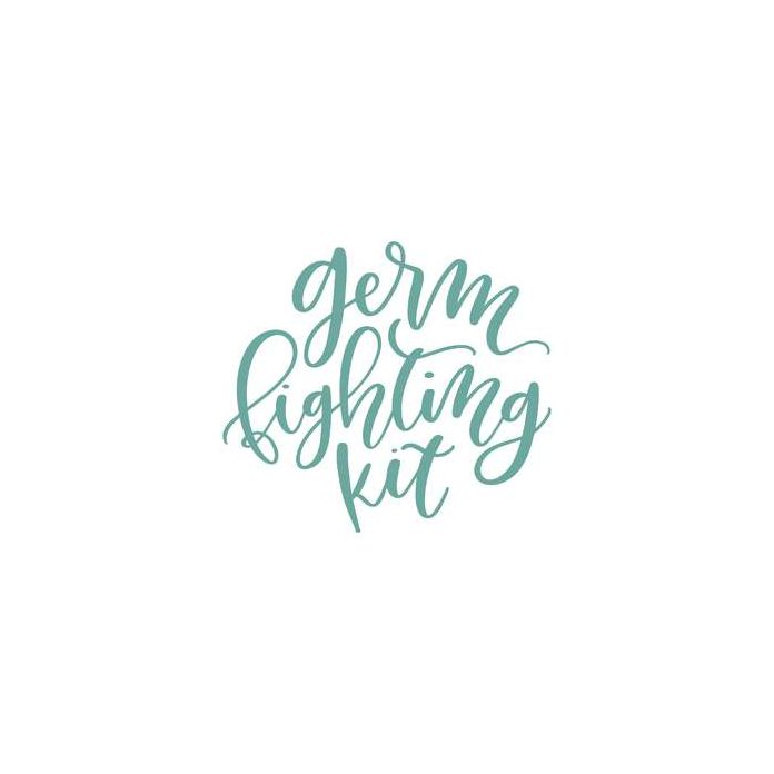 germ fighting kit label
