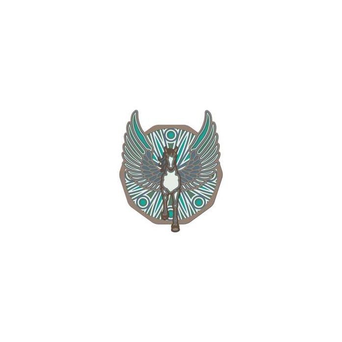 multi layer mandala pegasus flying horse