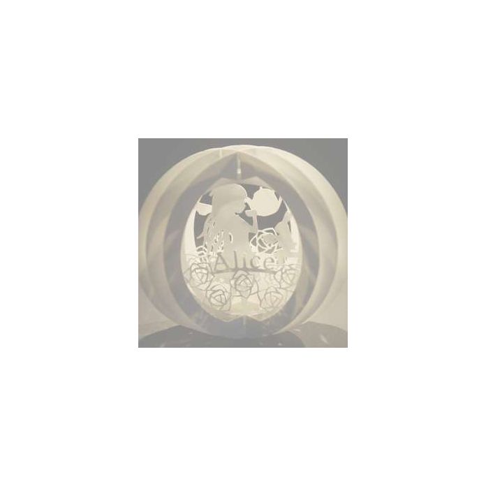 three layered pop up sphere alice