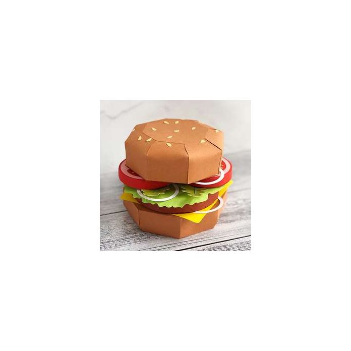 3d cheeseburger