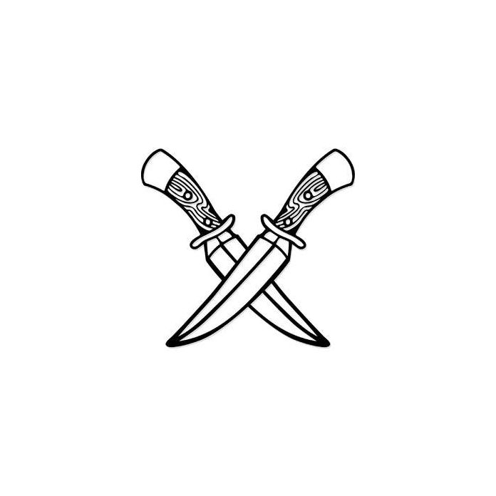 knives cross