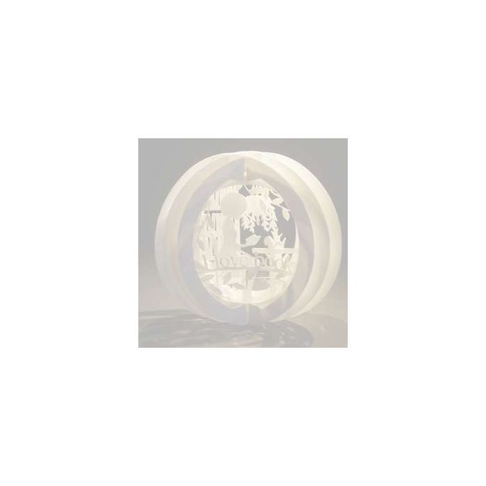 three layered pop up sphere book