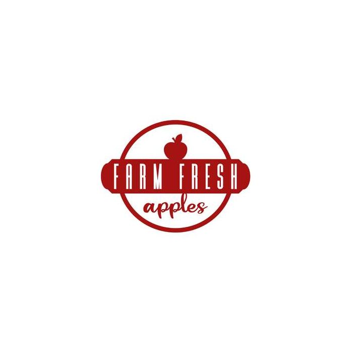 farm fresh apples sign