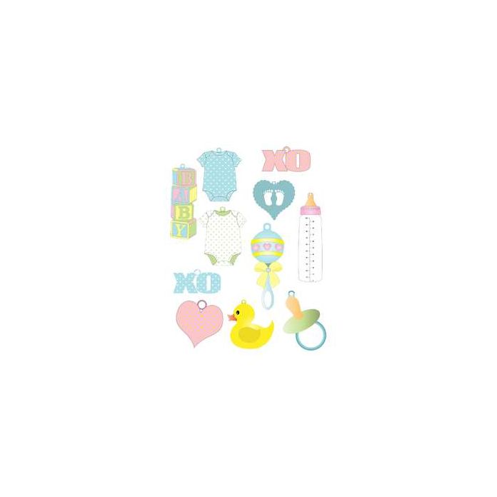 baby-themed gift tags