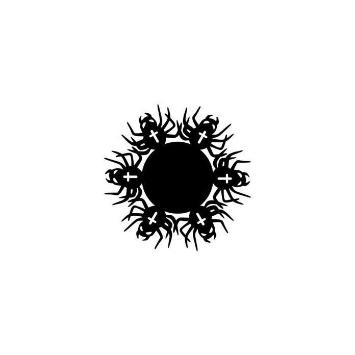 halloween coaster with spiders