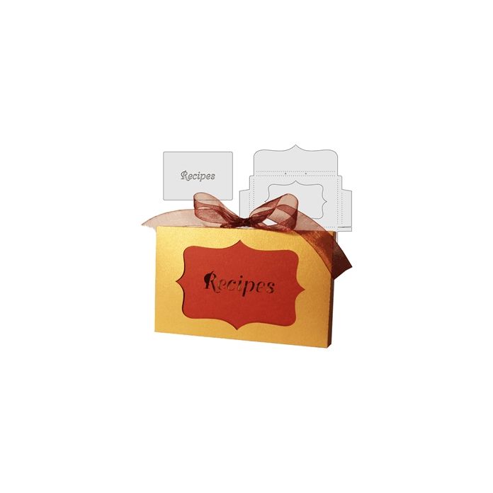 recipe card gift box