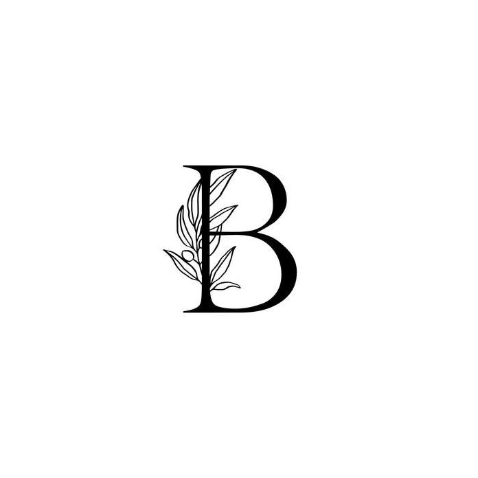 letter b monogram