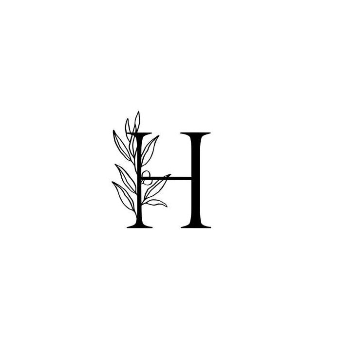 letter h monogram