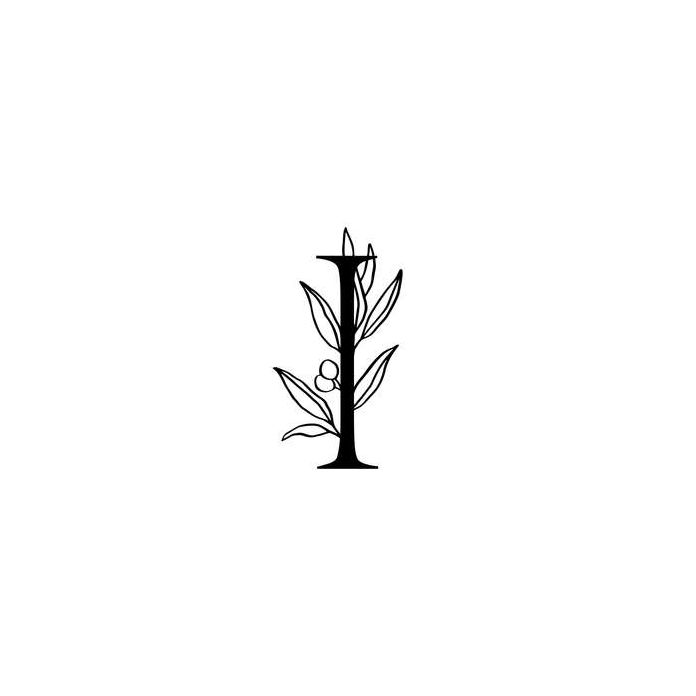 letter i monogram