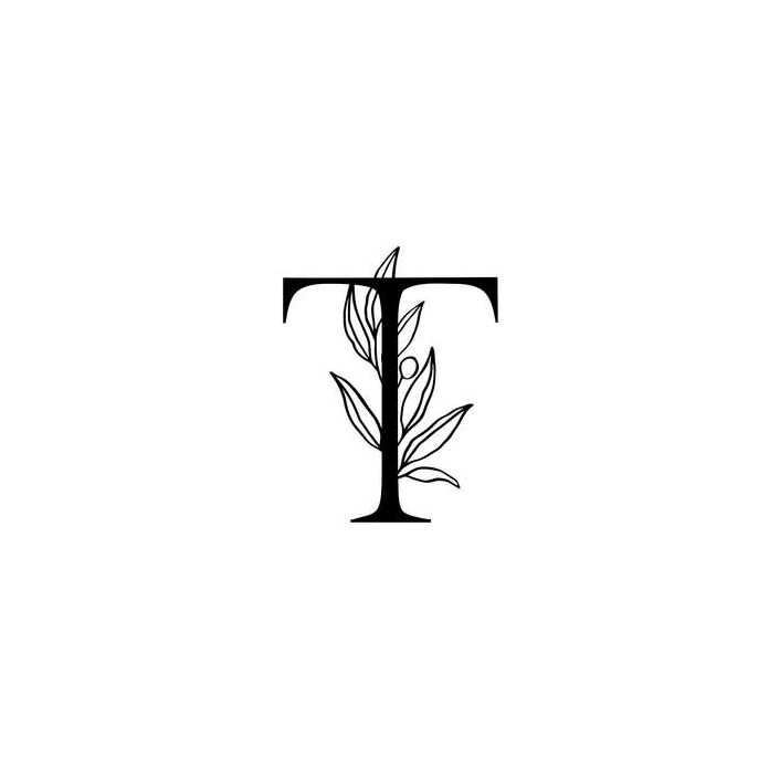letter t monogram