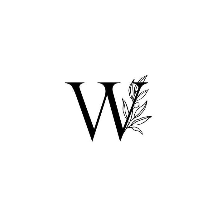 letter w monogram