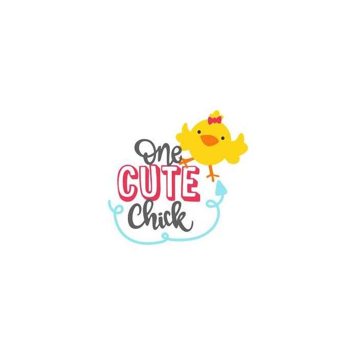 one cute chick