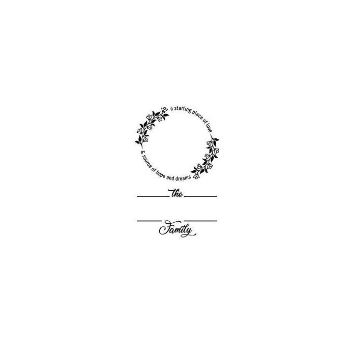 family name template with family quotes
