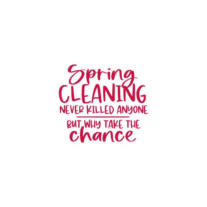 spring cleaning