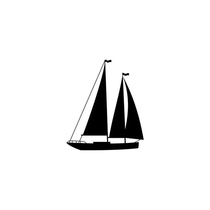 sail boat silhouette|351817