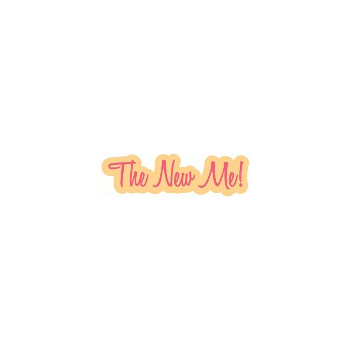 the new me word bubble