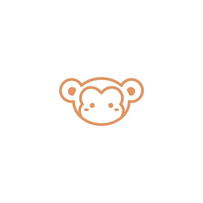 monkey line art