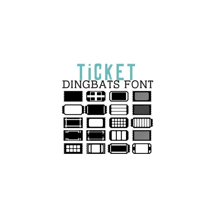 cg ticket dingbats