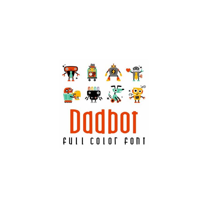dadbot full color font