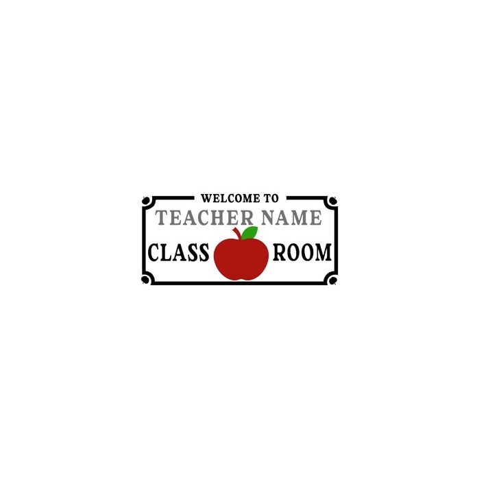 custom class room sign