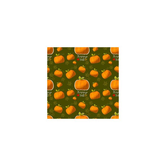 Happy Fall Pumpkin Pattern
