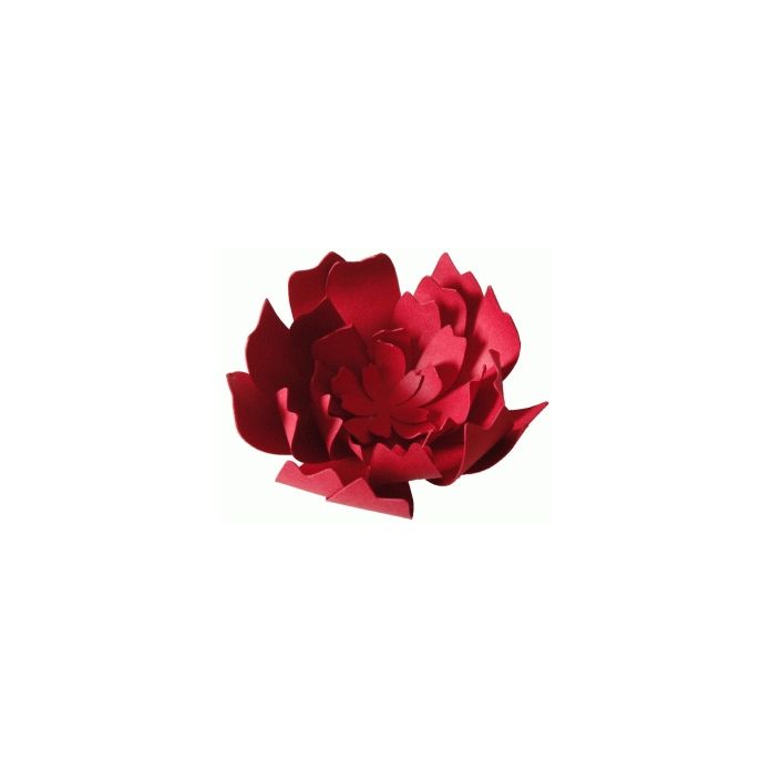 '3d' layered nested flower