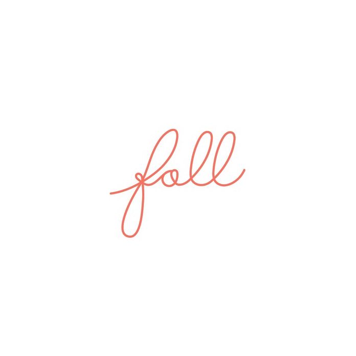 fall cursive
