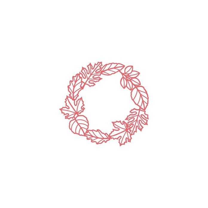 leaf wreath